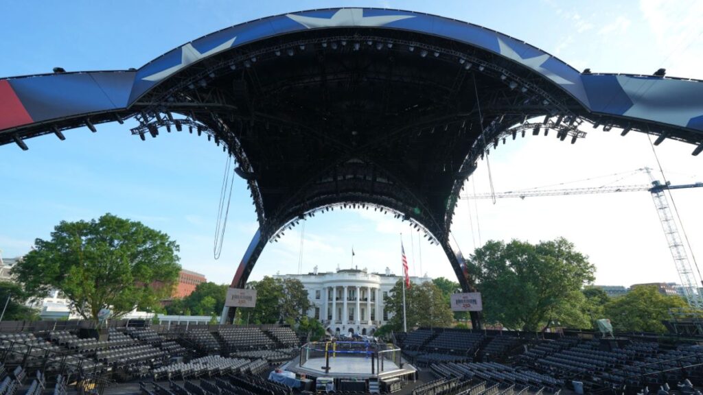 Trump's UFC spectacle: How a $60 million fight night is taking over ...