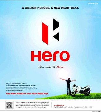 Find the hero within you, says Hero MotoCorp-Business News , Firstpost