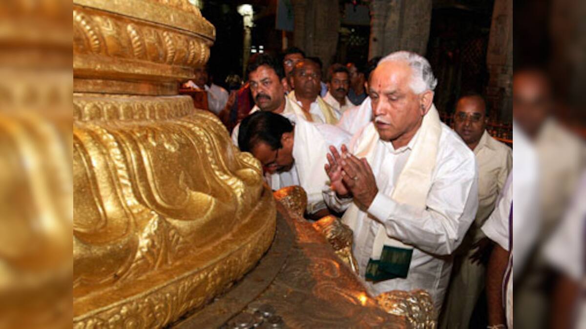 No consensus on finding a successor to Yeddy – Firstpost