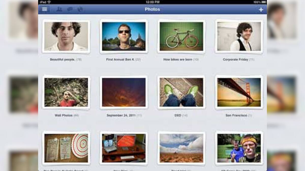 It's finally here! A Facebook app for the iPad... – Firstpost