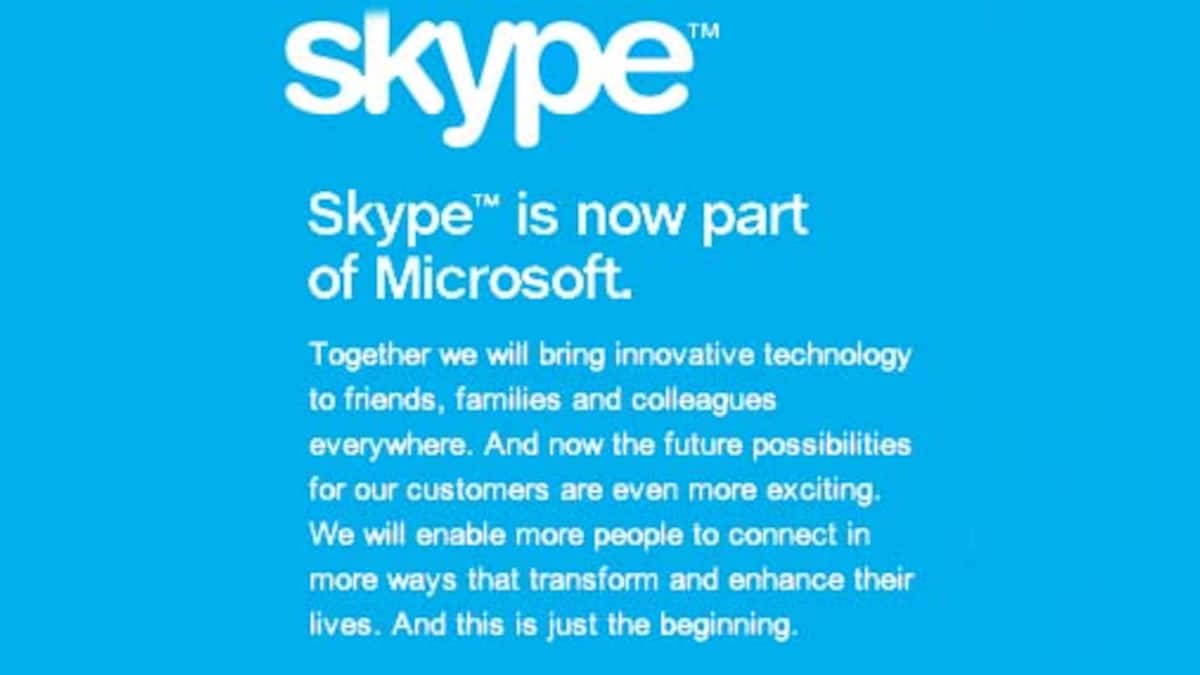 It's official: Microsoft announces $8.5 billion acquisition of Skype ...
