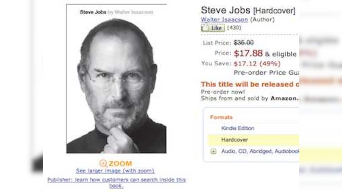 iSteve: The book of Jobs will hit stands soon – Firstpost