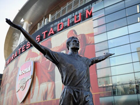 Henry, Adams and Chapman statues unveiled by Arsenal-Sports News ...