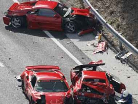 Rash, crash and trash: World's costliest car accident in Japan-World ...
