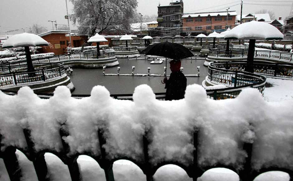 It's a white winter up North - Photos News , Firstpost