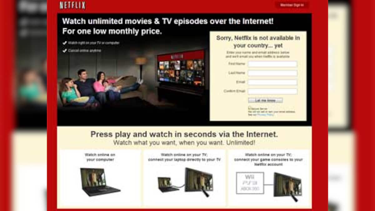 Netflix launches in UK; to compete with Amazon's Lovefilm – Firstpost