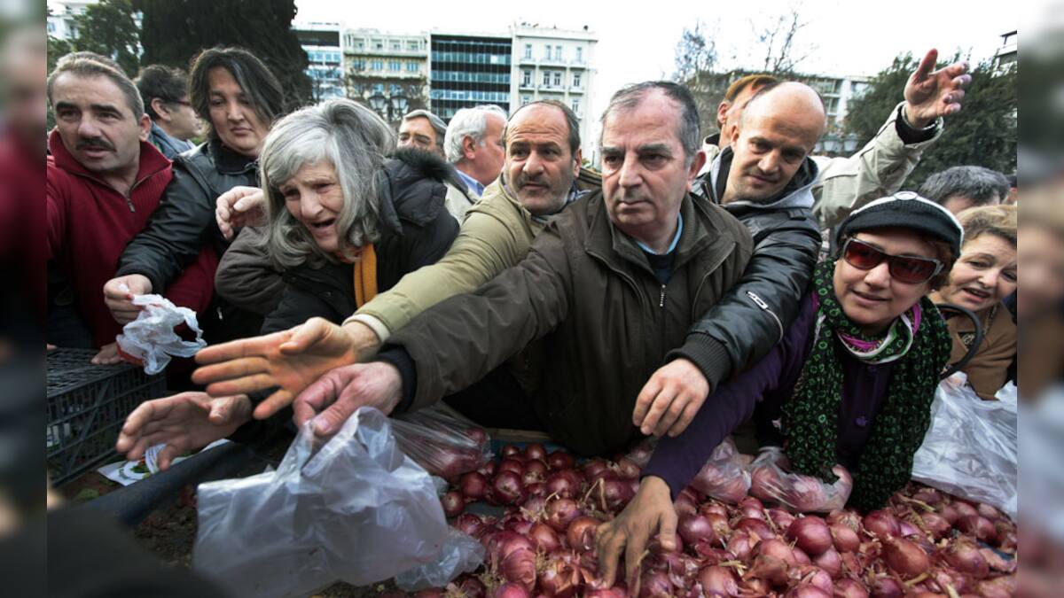 Images: Greece's swelling army of homeless – Firstpost