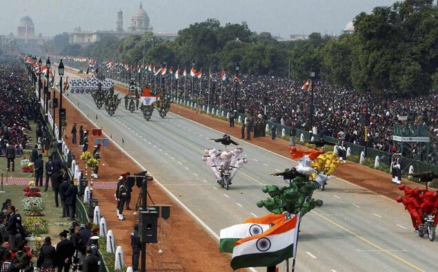 Images: Indian pride on display at Rajpath - Photos News , Firstpost