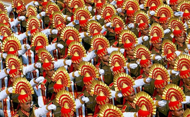 Images: Indian pride on display at Rajpath - Photos News , Firstpost