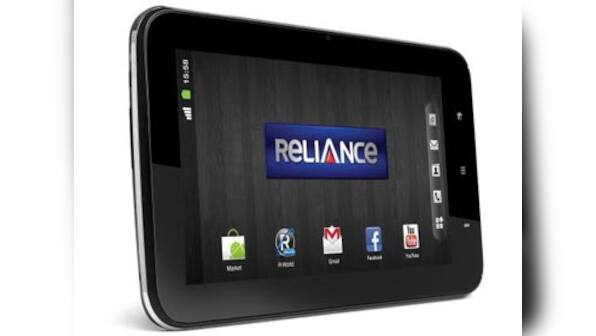 Reliance launches CDMA tablet for Rs 12,999 – Firstpost