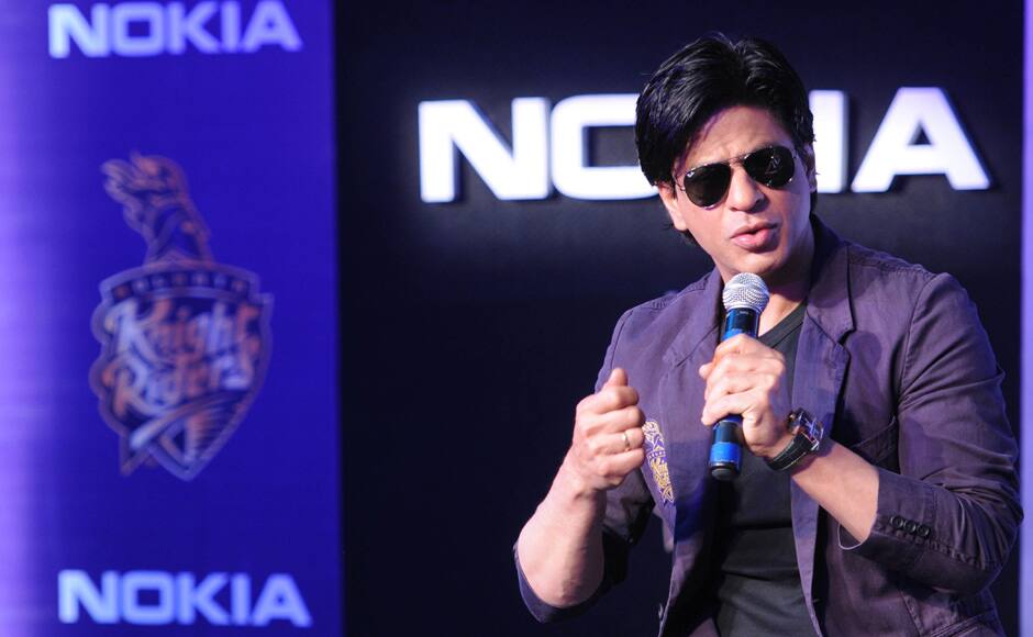 Shah Rukh Khan's fashionably on time at KKR press con! - Photos News ...
