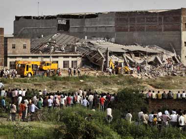 Factory collapse kills 5 in Jalandhar – Firstpost