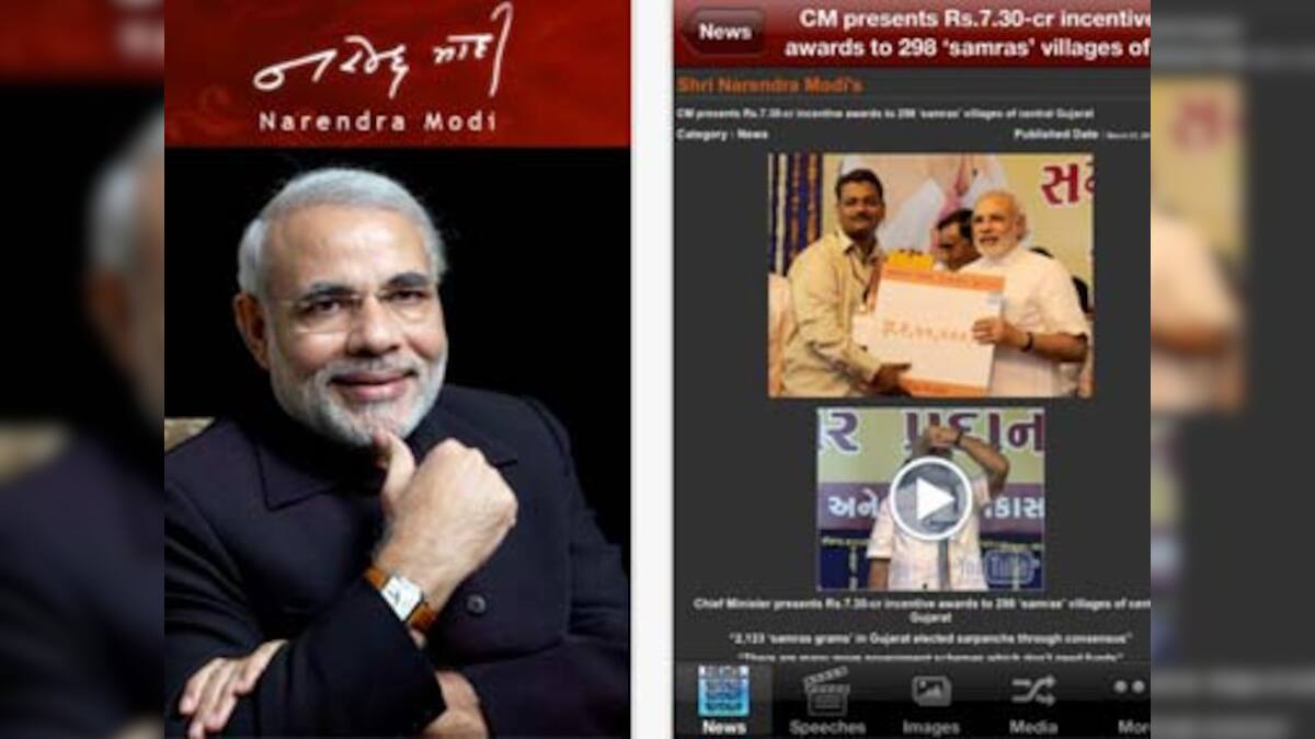 iModi: Now, there’s an ‘app’ for Narendra Modi – Firstpost