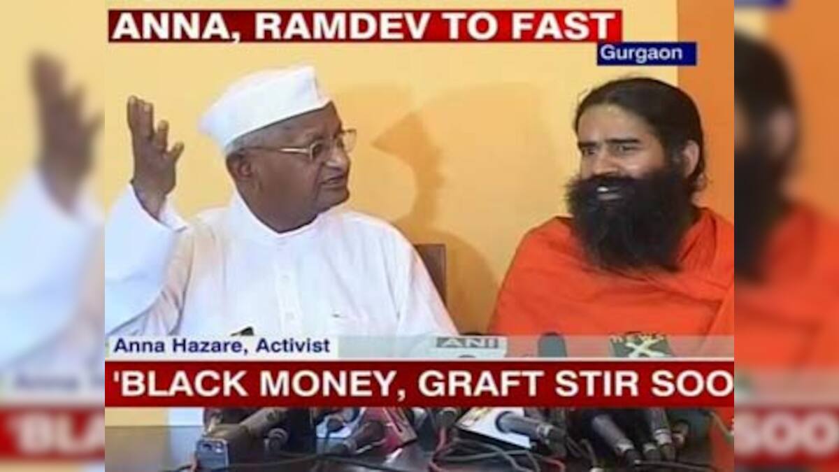 Anna, Ramdev to fast together against corruption on 3 June – Firstpost