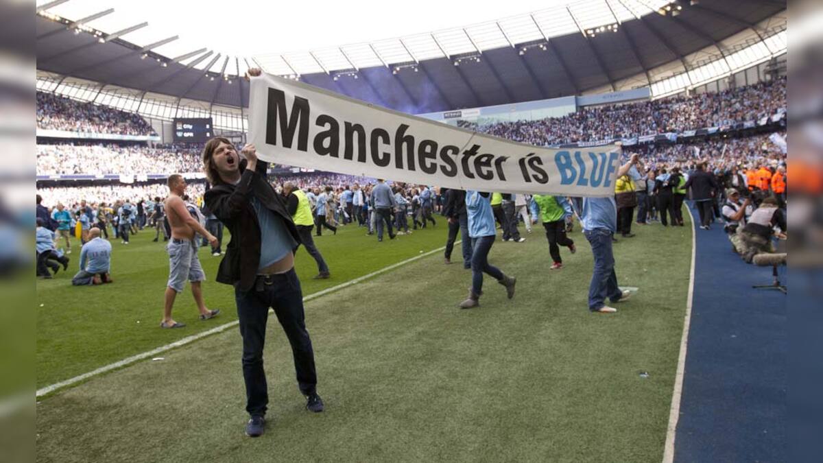 Images: Manchester is blue after City win EPL title – Firstpost