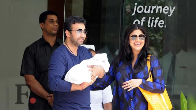 Images: Shilpa Shetty's baby boy goes home in a Bentley – Firstpost
