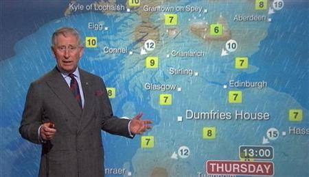 Prince Charles turns weatherman for Scotland – Firstpost