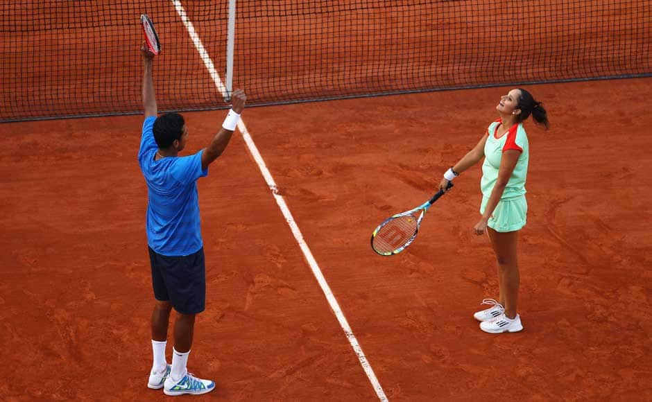 Images: Second mixed doubles title for Sania-Mahesh - Photos News ...