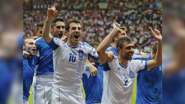 Euro 2012: Greece stun Russia to move into quarters – Firstpost