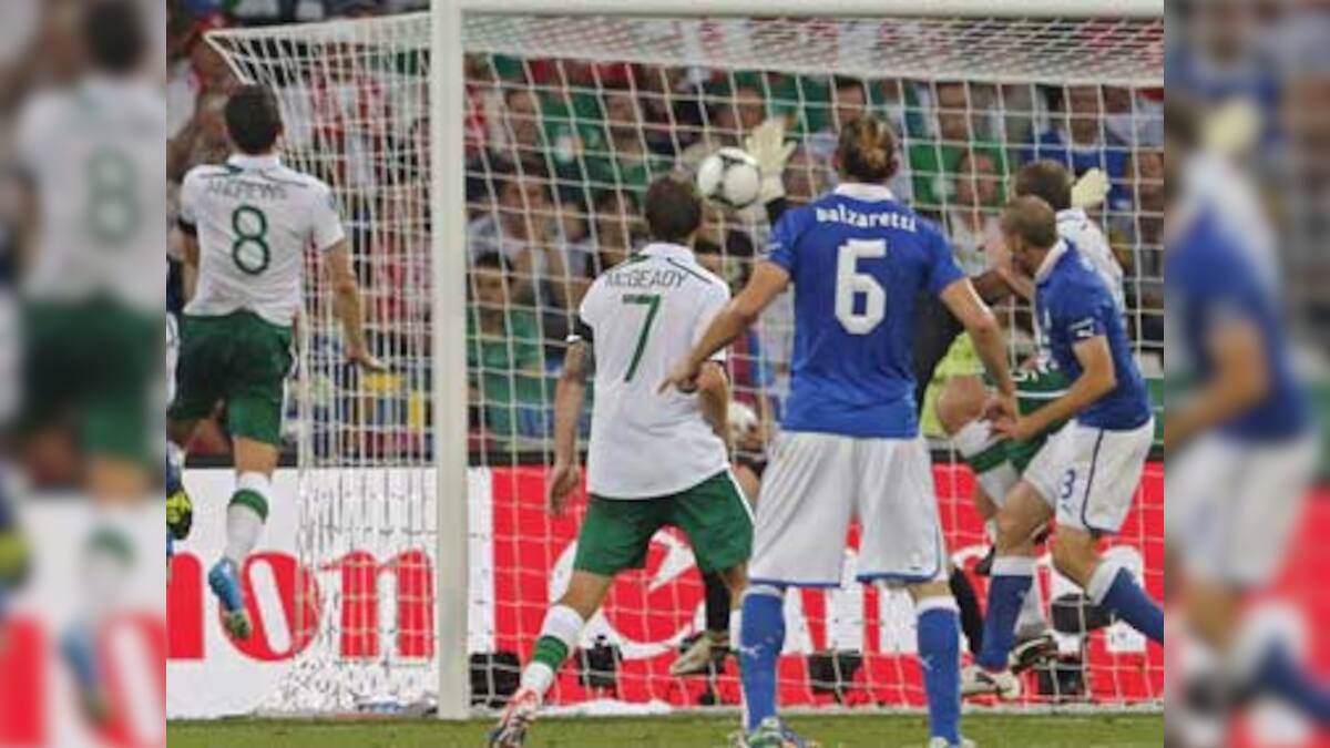 Euro 2012: Italy beat Ireland to reach quarters – Firstpost