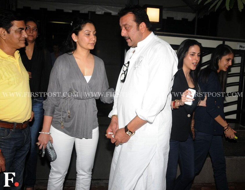 Images: Sanjay Dutt celebrates 53rd birthday with family at Yauatcha
