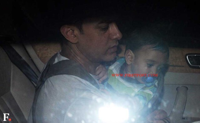 Images: Aamir Khan's baby boy, Azad, makes paparazzi debut! - Photos ...
