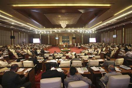 Libyan assembly votes Gaddafi opponent Magarief as president – Firstpost