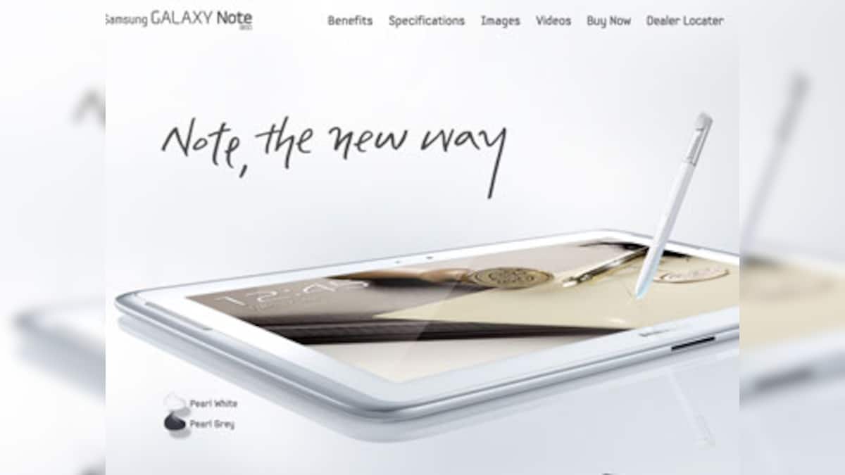 Samsung launches new tablet in India: Galaxy Note 800 – Firstpost