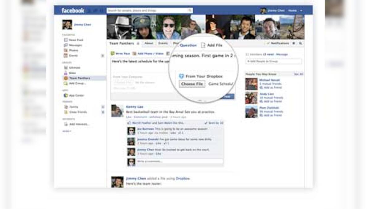 Now share files, photos on Facebook Groups via Dropbox – Firstpost