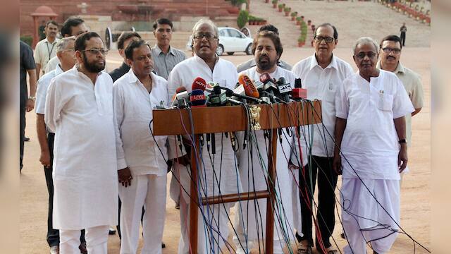 Images: TMC ministers submit resignation letters to the President ...