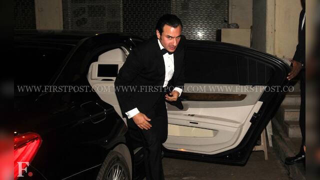 Images: Saif, Kareena party at Taj before wedding today – Firstpost