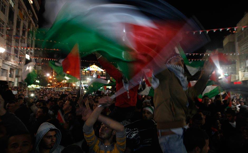 Images: Palestine celebrates upgraded UN member status -World News ...