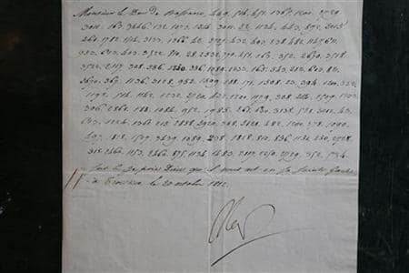 Rare Napoleon letter sold for 187,500 euros – Firstpost