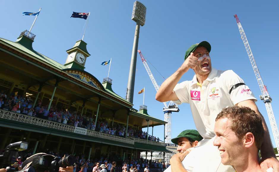 Images: Late bloomer Hussey says farewell to cricket – Firstpost