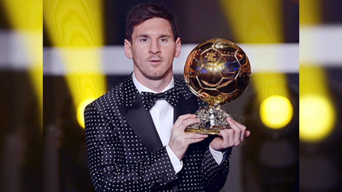 Messi wins FIFA's best player award for fourth time – Firstpost