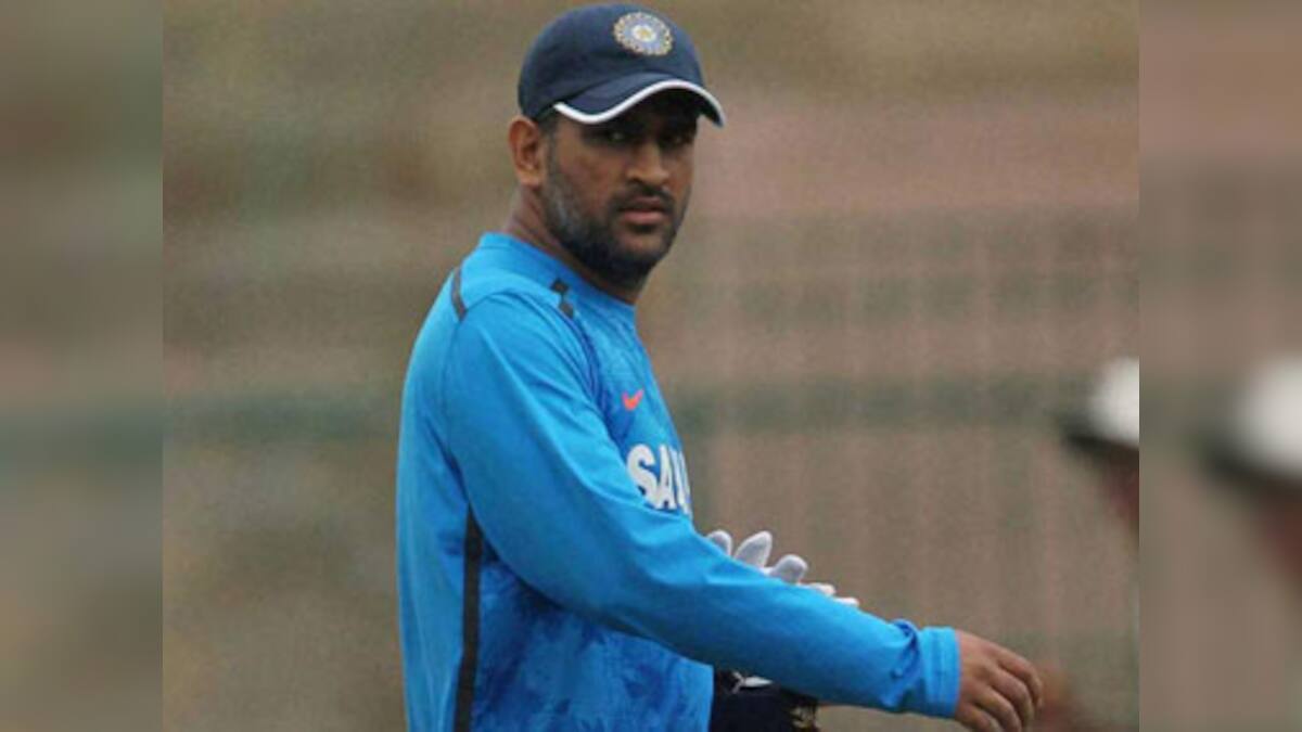 Dhoni skips net session on final day of training camp – Firstpost