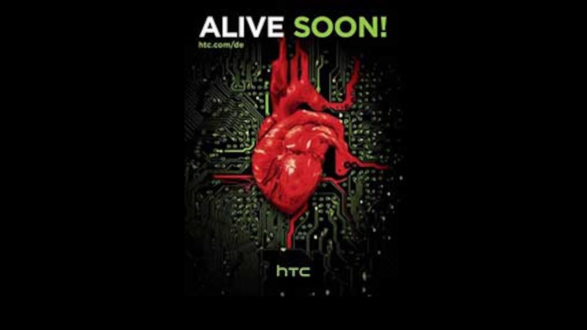HTC teases M7 smartphone launch with 'alive soon' poster – Firstpost