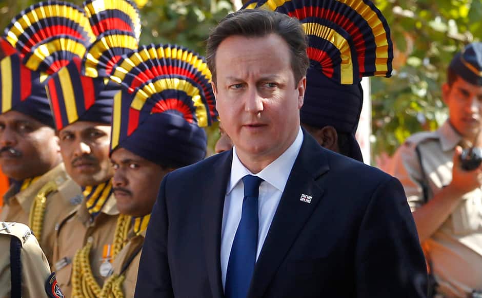 Images: David Cameron arrives in India, meets business big wigs ...