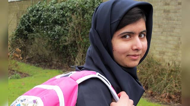 Images: Determined Malala returns to school – Firstpost