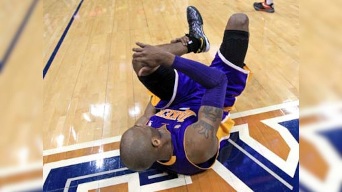 Kobe Bryant out indefinitely with ankle injury – Firstpost
