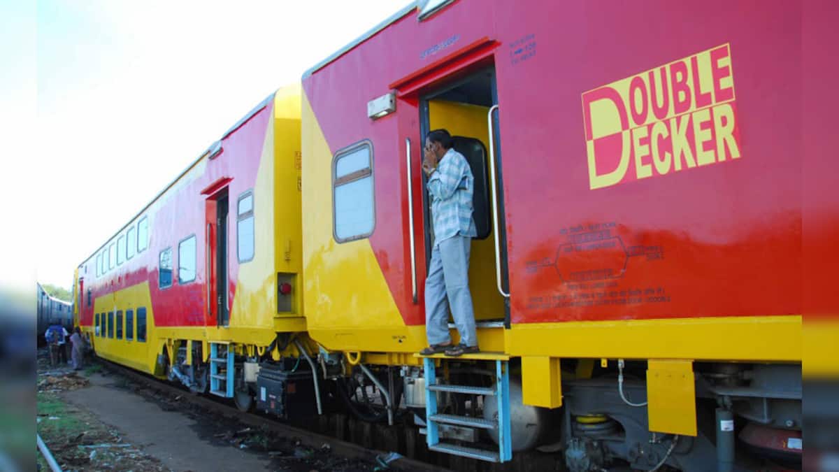 Images: India's fourth double-decker train to begin run today – Firstpost