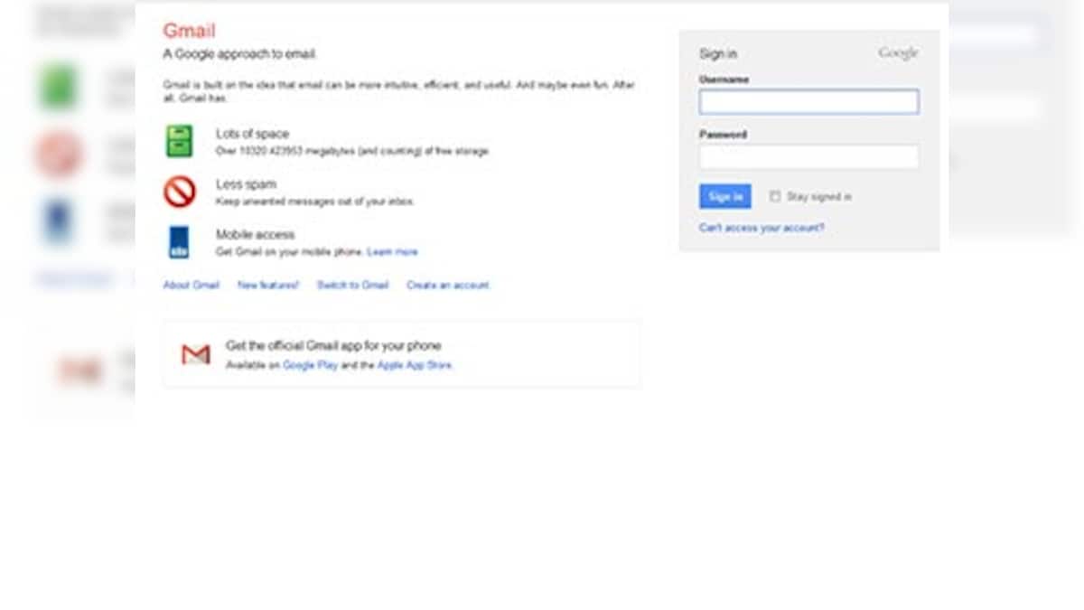Gmail, Google Drive facing partial service disruption – Firstpost