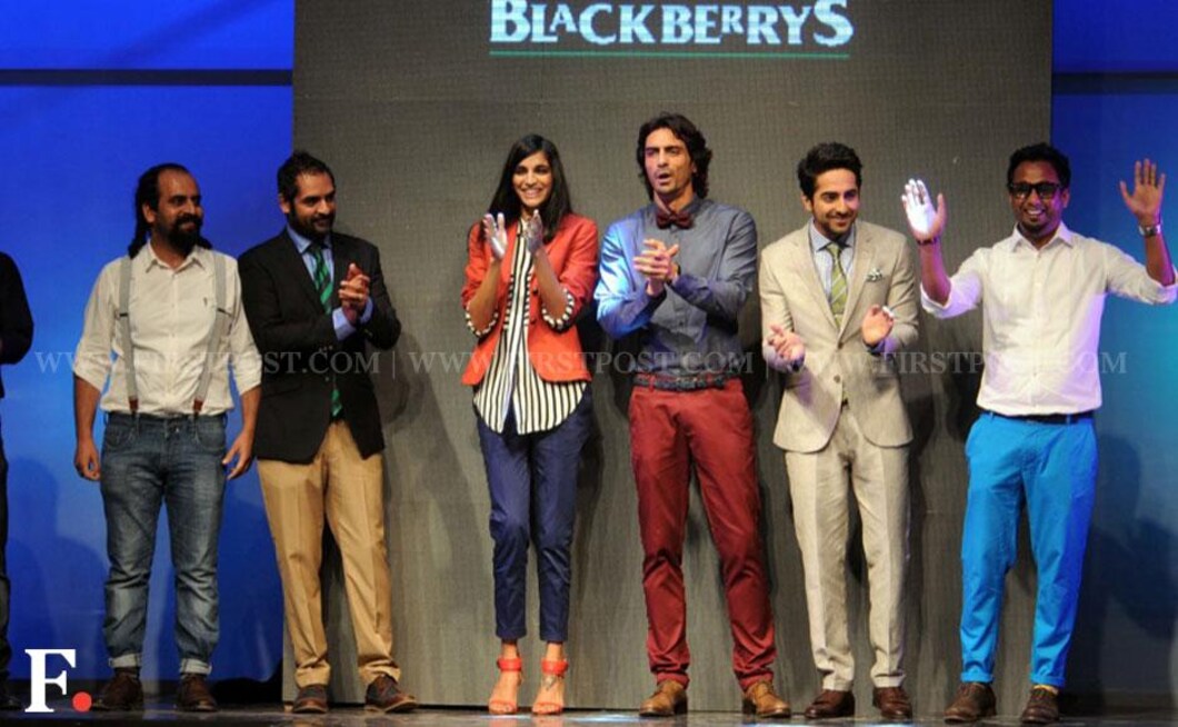 Arjun Rampal, Ayushmann Khurrana turn models for the Blackberrys ...