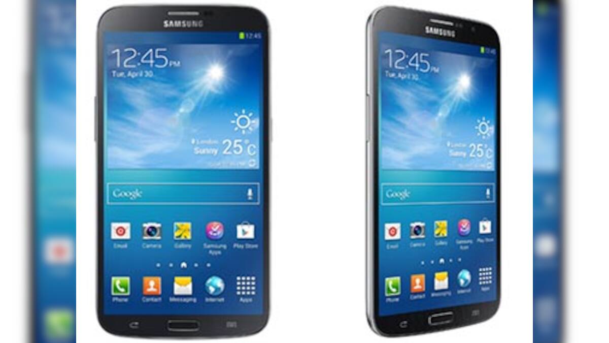 Samsung launches two Galaxy Mega phones in India, starting at Rs 25,100 ...