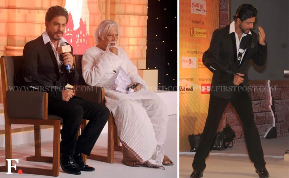 Images: SRK, Aveek Sarkar, Sonali Kulkarni attend Maza Sanman Puraskar ...