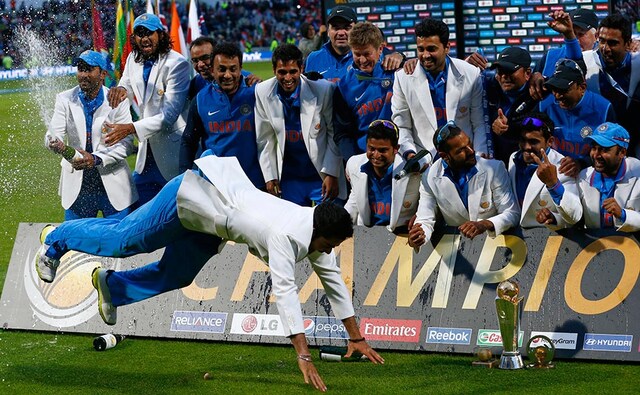 Photos: See Virat Kohli celebrate India's Champions Trophy win - Photos ...