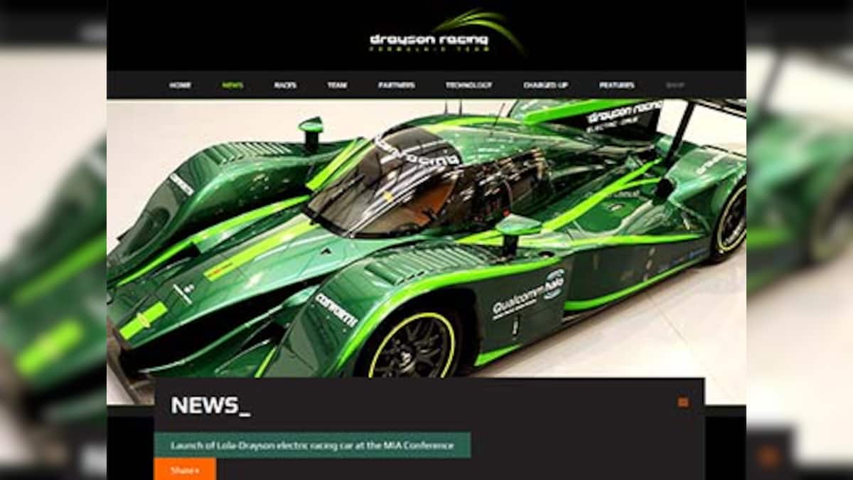 British co Drayson Racing's Electric car sets new world speed record ...