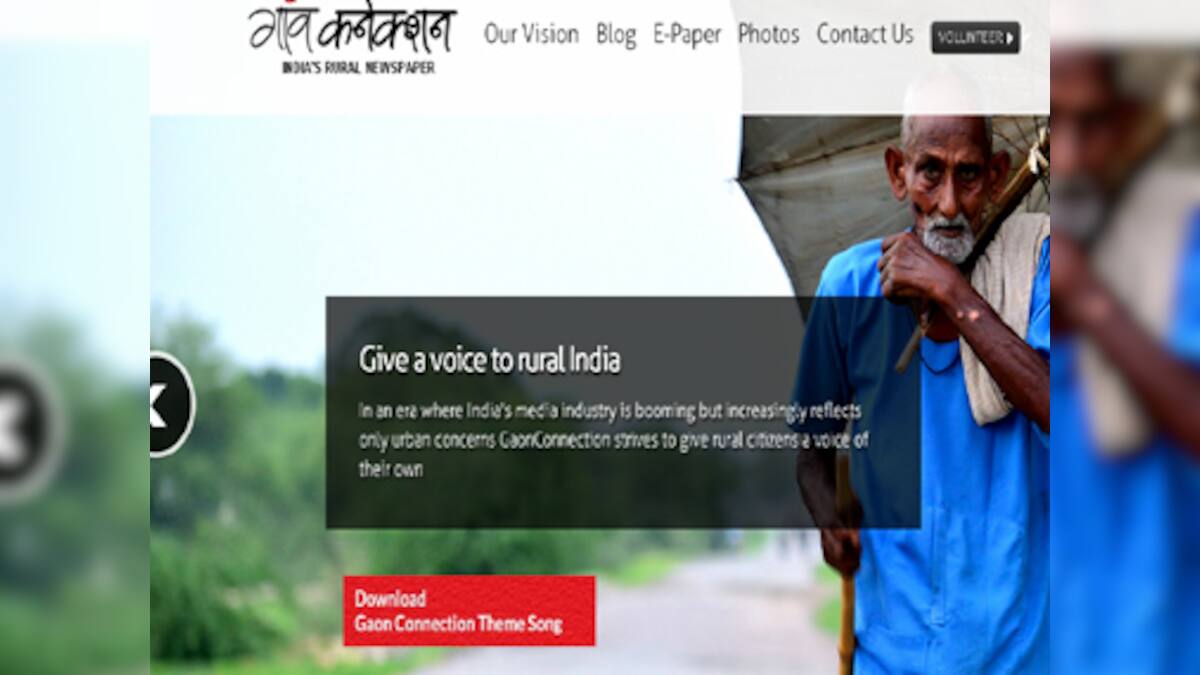 Gaon Connection: A paper dedicated to India's villages – Firstpost