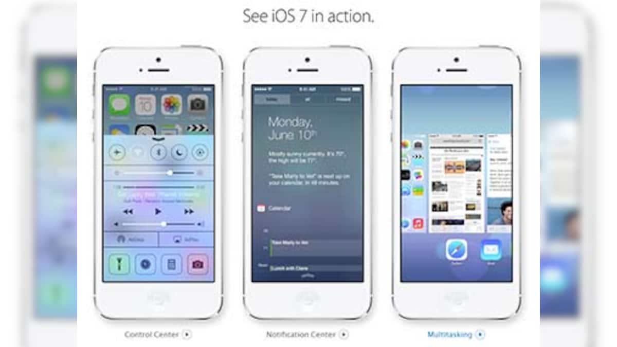 Apple shows off revamped iOS 7 at WWDC: All you need to know – Firstpost