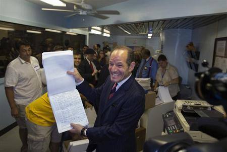 New York's Spitzer, once a target, makes appearance on late-night ...